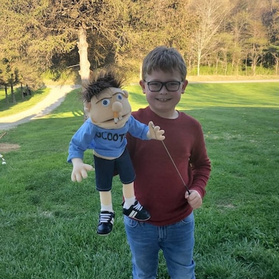 The Scooter Jeffy Puppet - Etsy