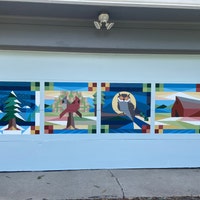 Mariner's Compass Barn Quilt Pattern and Directions to - Etsy Canada