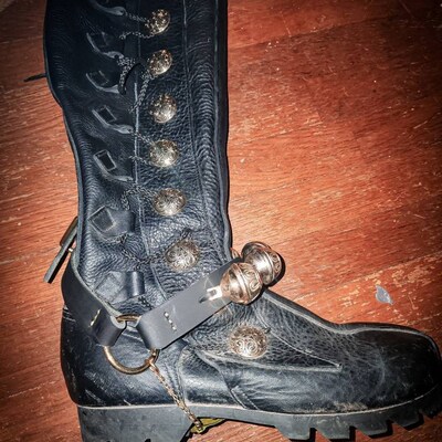 Santa Claus Boot Bells - Etsy