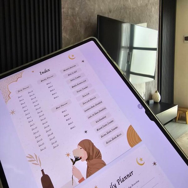 Muslimah Planner Printable and Digital, Muslim Journal, Quran Tracker ...