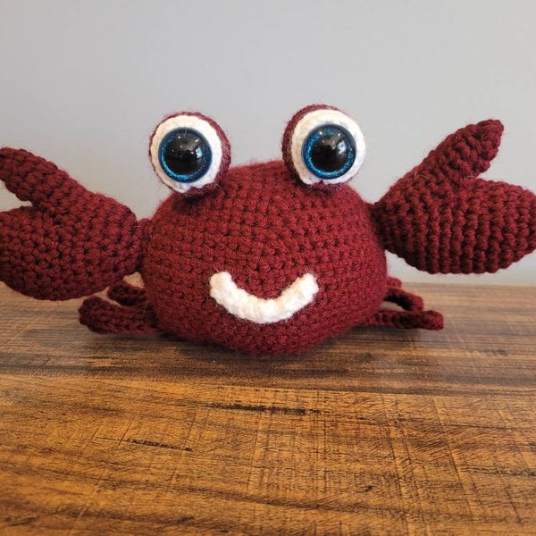 Pattern PDF. Crochet Crab. Amigurumi Crab. Crab Plush Pattern. DIY ...