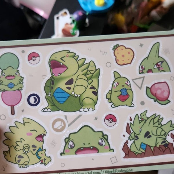 Cute Cat Poke With Yarn Holographic Stickers Cute Stickers Poke ...