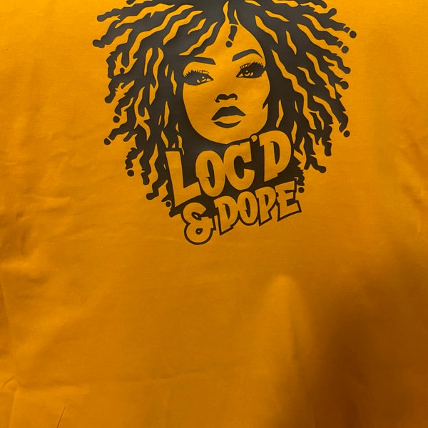 Loc'd and Dope SVG, Locs Svg, Png, Dxf, Cut File - Etsy