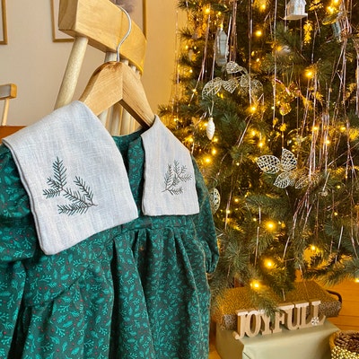 MEADOW Dress, Vintage Oversized Sailor Collar Dress, PDF Sewing Pattern ...