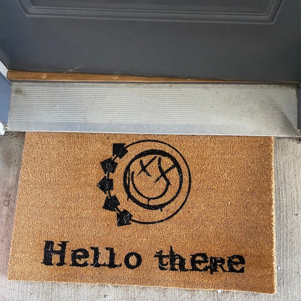 Welcome, Friends, Horror Movie, Doormat, IT, Freddy, Scream, Nightmare ...