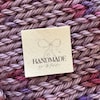 Personalized Crochet Labels for Handmade Items and Gifts on Organic ...