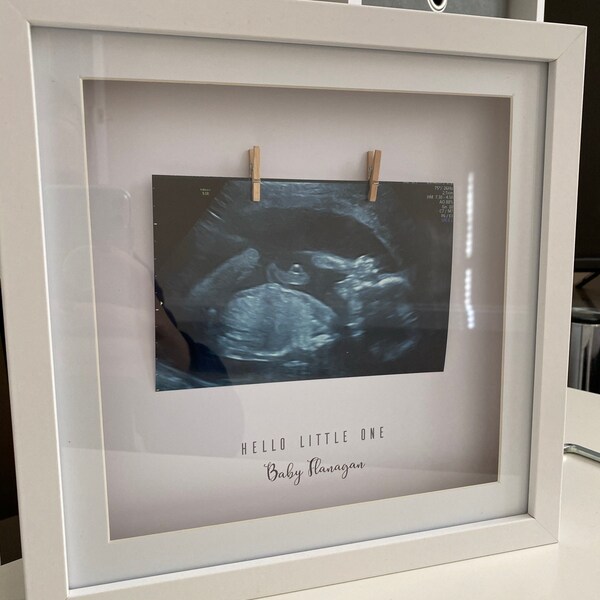 Personalised Baby Frames With Initial - Etsy