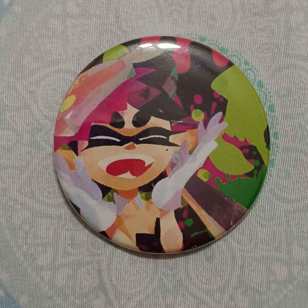 Splatoon Pin Buttons 2.25" - Etsy