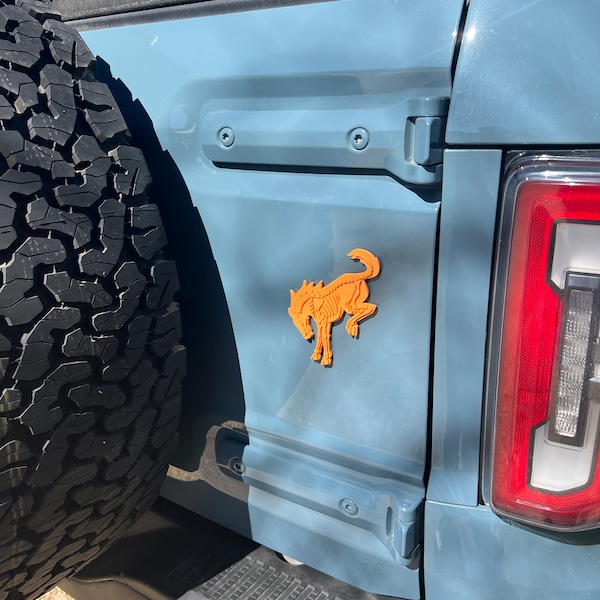 Ford Bronco “skeleton” Emblem and Badge / Calling All Bronco and Bronco ...