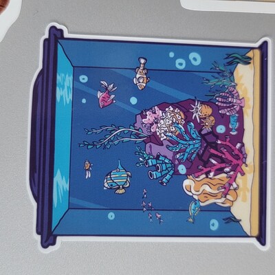 Melting Ice Cube Sticker Vinyl Stickers Waterproof Sticker Water Bottle ...