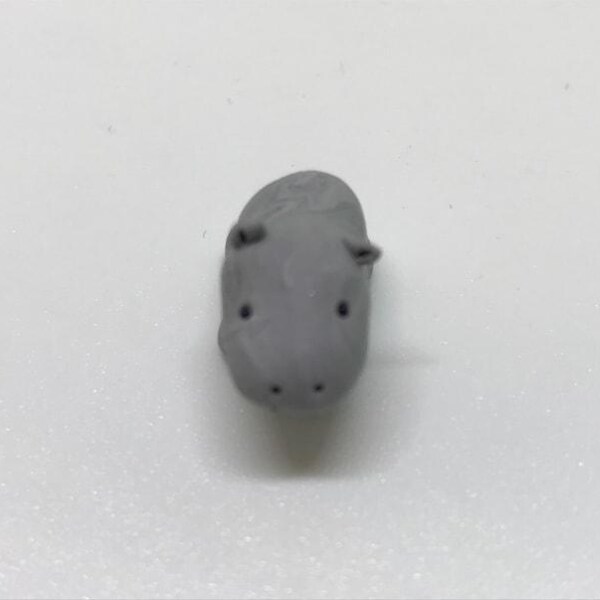 One Micro Mini Ghost, Mini Ghost, Polymer Clay Ghost - Etsy