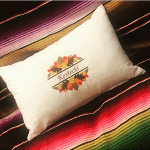 Fall Leaves Split Embroidery Frame 7 Sizes 10 Formats Digital Machine ...