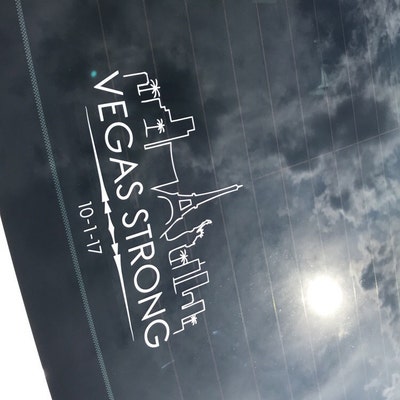 Vegas Strong Decal, Vegas Strong Sticker, Vegas Sticker, Vegas Decal ...