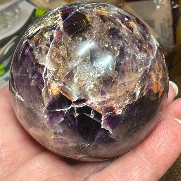 Super Seven Crystal Spheres, Melody Stone, Super 7 Sphere, Sacred Seven ...