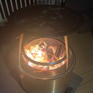 Breeo Fire Deflector Firepit Heater 19x 24x - Etsy
