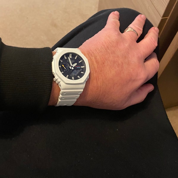 Casio Watch Modified Custom Casio Mod Vintage Casio Liquid Purple ...