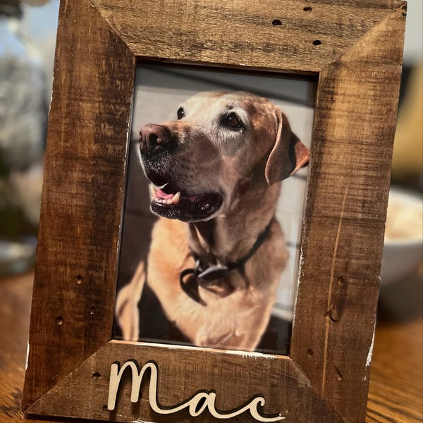 Personalized Picture Frame - Etsy