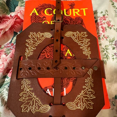 Fox Leather Mask Fairy Leaf Maple Autumn Natural Wiccan Masquerade ...