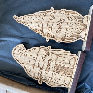 Christmas Personalised Gonk Decorations Place Names - Etsy UK