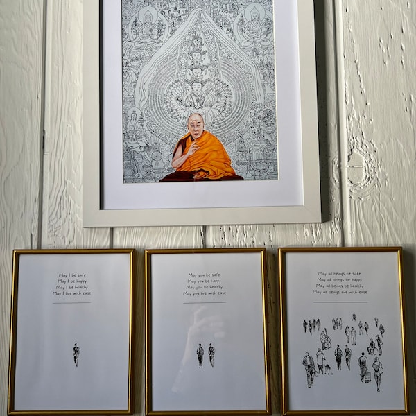 Chenrezig: Compassion Series 4. Tibetan Contemporary Art by Karma ...