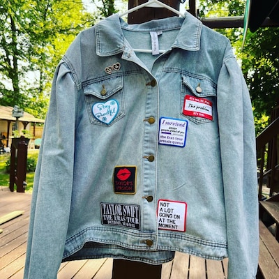 Taylor Swift 13 Heart Hands Iron on Patch Taylor Swift Eras Tour Merch ...