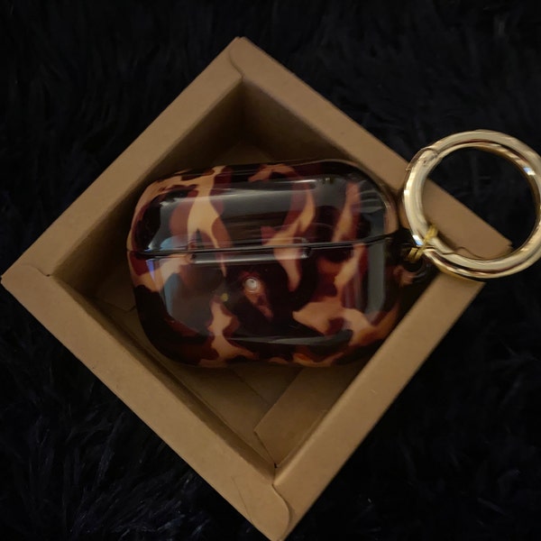 Tortoise Print AirPod Case Classic Tort Airpods Pro Hard Cover Air Pod ...