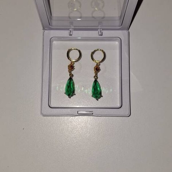 Plated With 14K Gold S925 Silver Howl Earrings Howls Moving Castle ...