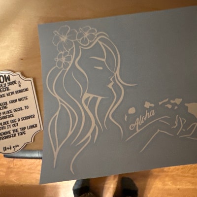 Lily Flower Name Vinyl Decal-sticker-custom - Etsy