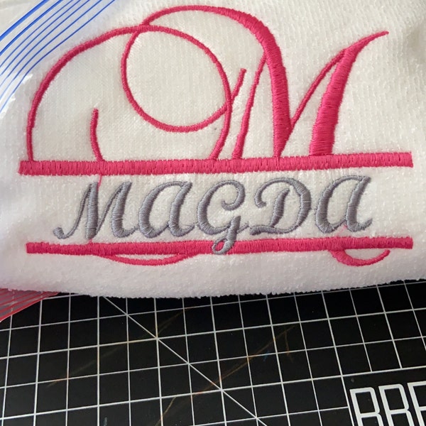 4x4 Size Split Script Machine Embroidery Font Monogram Alphabet - BX ...