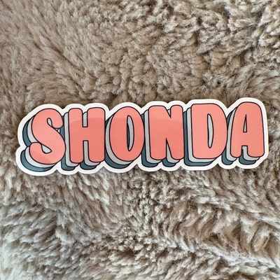 Waterproof Name Decal Personalized Vinyl Sticker NAME STICKER ...