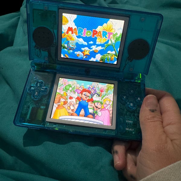 Custom Nintendo DS Lite | Refurbished Game Console | Handheld Console ...