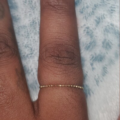 Beads Ball Chain 1mm Tiny Beads Ball Chain Link Ring - Etsy