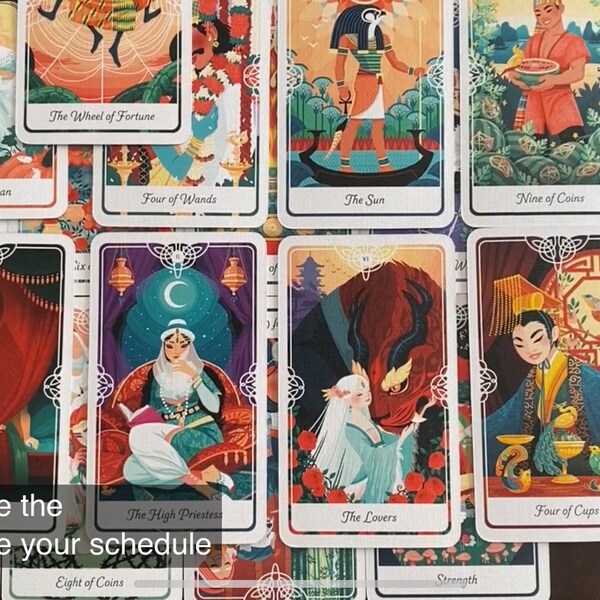 General Tarot Reading Detailed PDF Tarot Card Reading Psychic Reading ...