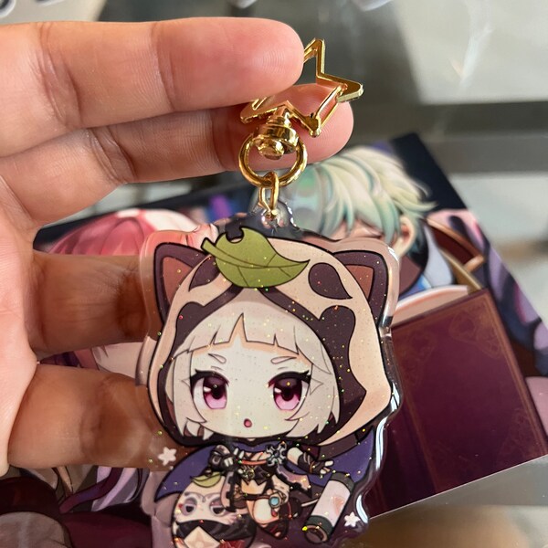 Genshin Impact Keychain Charm Kazuha , Yoimiya , Kokomi , Sayu , Gorou ...