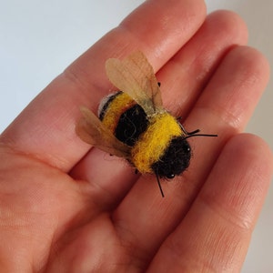 Photography Prop Realistic Bumblebee Felted Bee Product Photo - Etsy