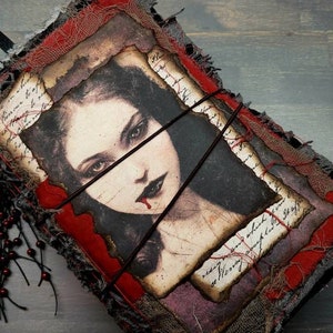 Victorian Goth Junk Journal Kit, Digital Download, Gothic Junk Journal ...