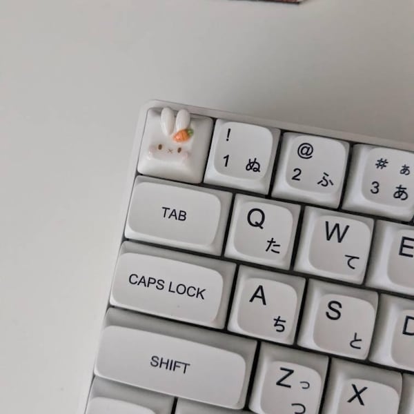 Miffy Bunny Handmade Artisan Keycap - Etsy