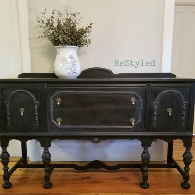 SOLD Petite Server Buffet/sideboard/sink Vanity Shabby - Etsy