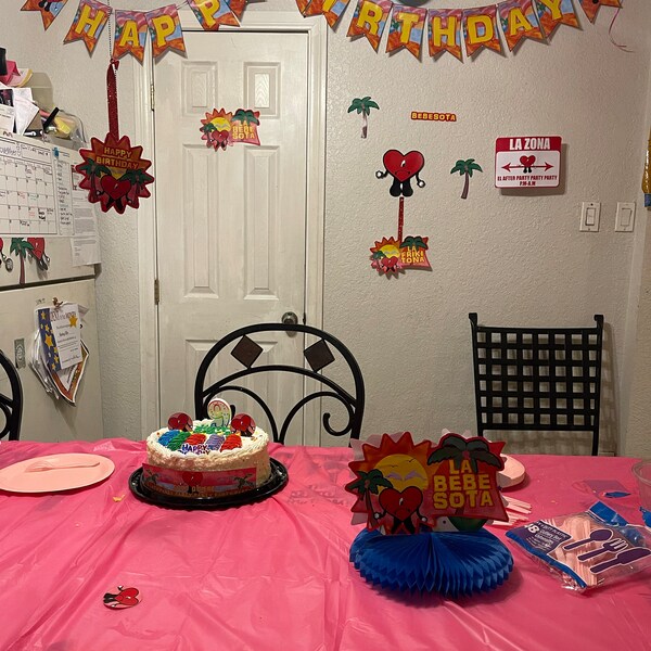 Pink Peso Pluma Cake Toppers Peso Pluma Peso Pluma Birthday Peso Pluma ...