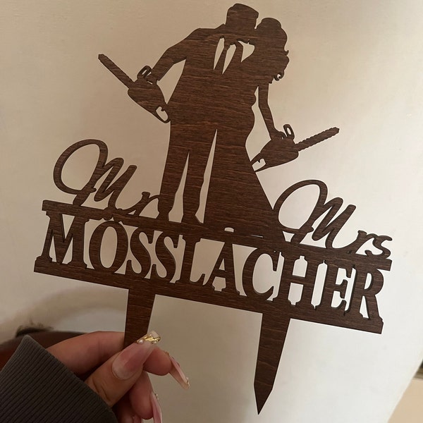 Logger Cake Topper, Lumberjack Wedding Cake Topper, Wedding Cake Topper ...