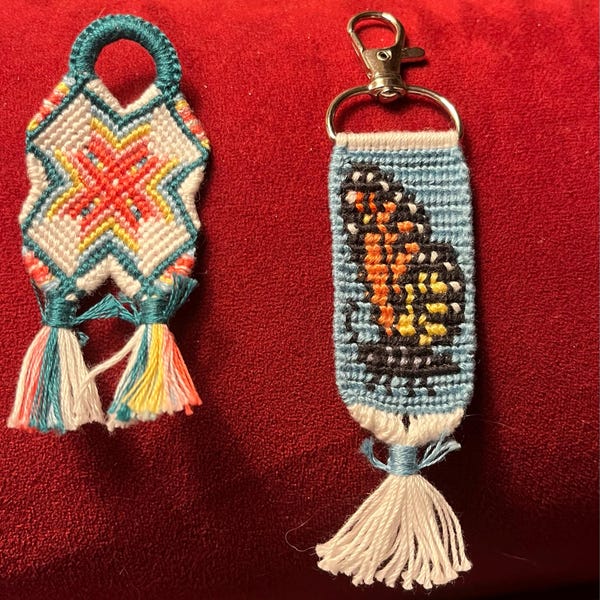 Knotted Keychains I Handmade Friendship Bracelets I Gift Ideas I ...