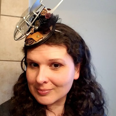 Steampunk Fascinator, Steampunk Headband, Steampunk Hat, Fascinator ...