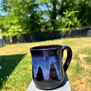 Holds 14 Oz. Handmade Sea Turtle Pottery Coffee Mug, Coffee Cup, Tea ...