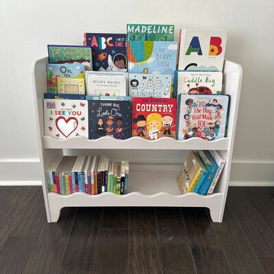 Montessori Bookcase, Box for Toys, Books Storage, Bookshelf for ...