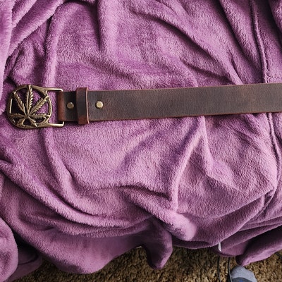Loop & Ring Leather Cinch Belt - Etsy