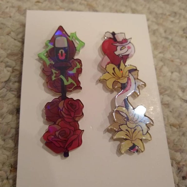 The Owl House Acrylic Pin Luz Amity Lilith Hunter Eda Casa Buho TOH - Etsy