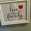 Love Makes A Family PRINTABLE Wall Art Family Quotes Family - Etsy UK