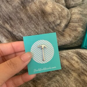 Cardinal Pin Red Glitter Wing Acrylic Bird Lover Gift | Etsy