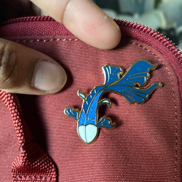 Starry Night Koi Fish Enamel Pin, Koi Fish Pin, Koi Fish Enamel Pin ...