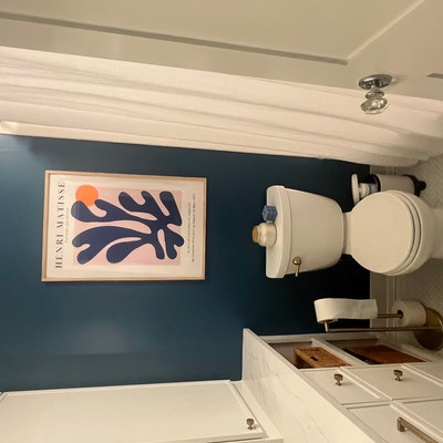 Blue Matisse Print Set Printable Wall Art Blue Print Set Gallery Wall Set of 3 Prints Preppy ...